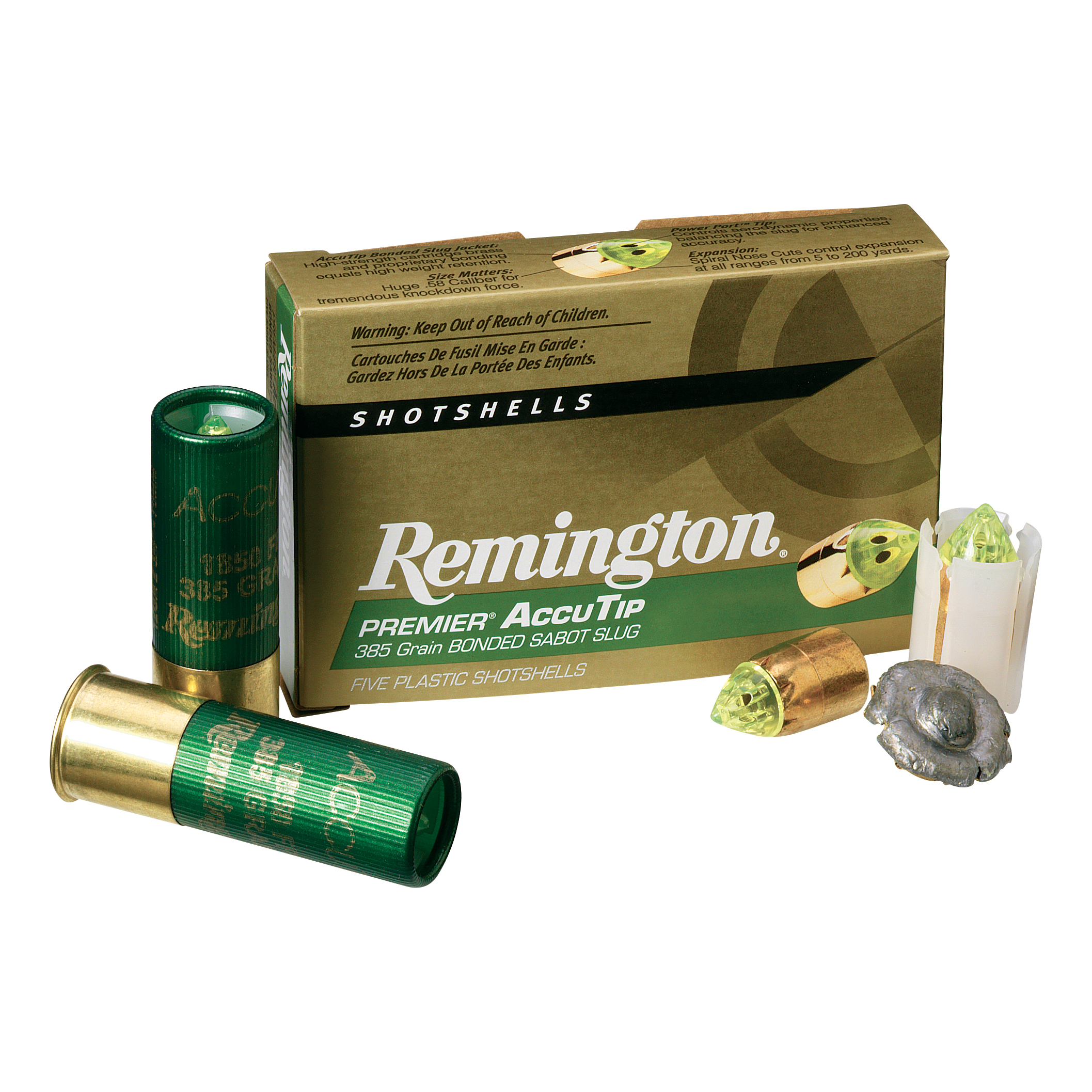 Remington Premier AccuTip Bonded Sabot Slugs | Cabela's